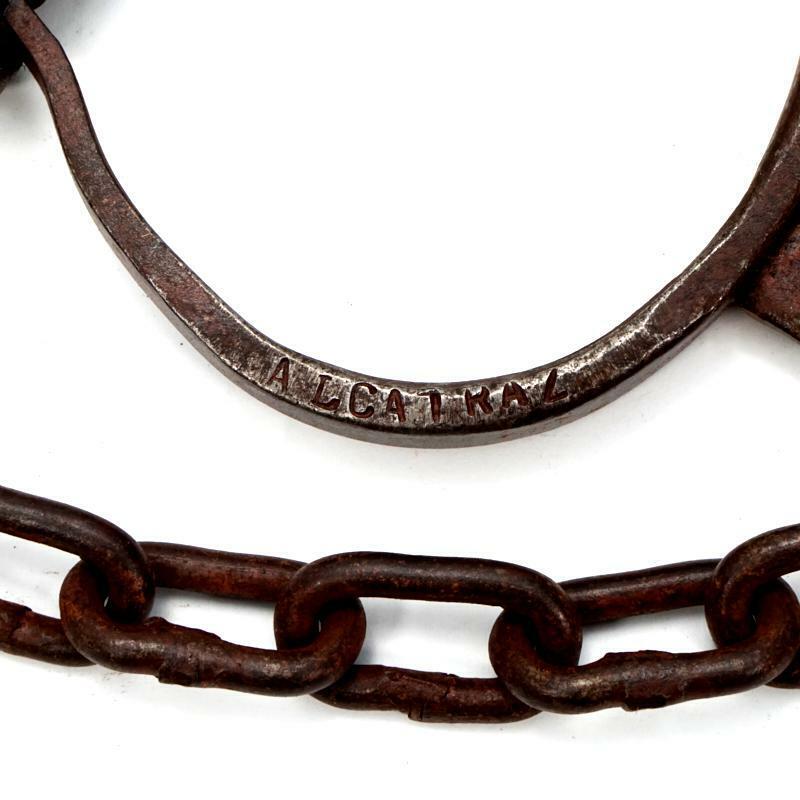 Alcatraz Prison Transfer Leg & Hand Adjustable Cuffs With Chain & Anti ...